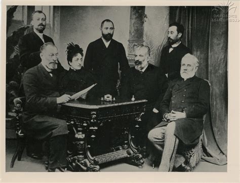 Iverieli ილია წინამძღვრიშვილი ქართველ საზოგადო მოღვაწეებთან ერთად