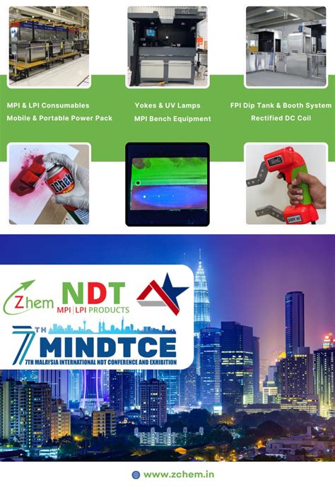 Zchem Ndt On Linkedin Zchem Ndt Will Be Participating In 7th Malaysia International Ndt…