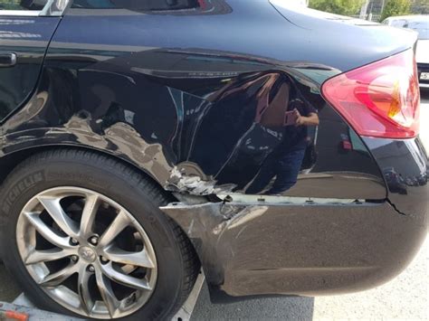 일산외형복원 판금도색 장인 타쿠미 폐차 권유받은 G37 완벽 복원 네이버 블로그