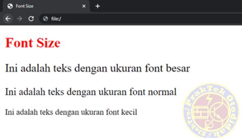 Belajar Css 7 Cara Mengatur Font Di Css