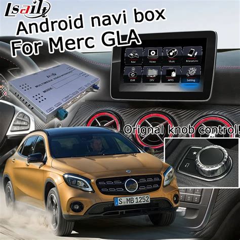 메르세데스 벤츠 Gla Ntg 50 Gps 네비게이션 비디오 인터페이스 박스 Comand Audio20 용 안드로이드carplay 인터페이스 박스 Lsailtgps