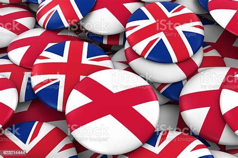 북아일랜드와 영국 국기 버튼 3d 일러스트레이션 더미 0명에 대한 스톡 사진 및 기타 이미지 0명 3차원 형태 개념 Istock