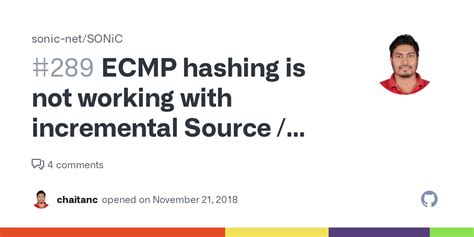 Ecmp Hashing Is Not Working With Incremental Source Destination Ipv4