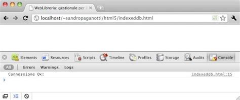 Le Indexed Database Api Guida Html5 Javascript Htmlit