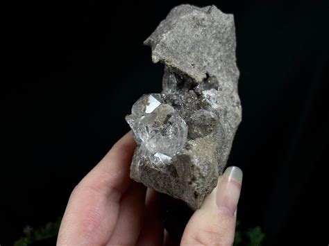 Herkimer Cluster In Martix Quartz Crystal Ethically Etsy