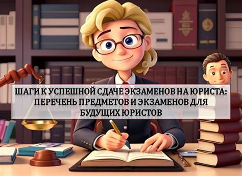 Шаги к успешной сдаче экзаменов на юриста: перечень предметов и ...