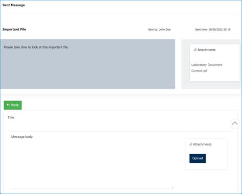 View Received Messages Dbp Web Portal Manual 141