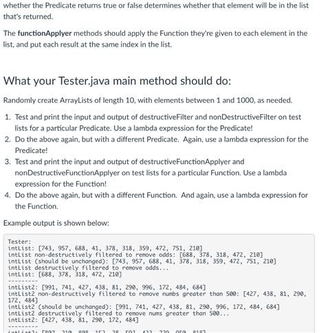 Solved Now Create A Class ArrayListProcessor It Is A Chegg Com