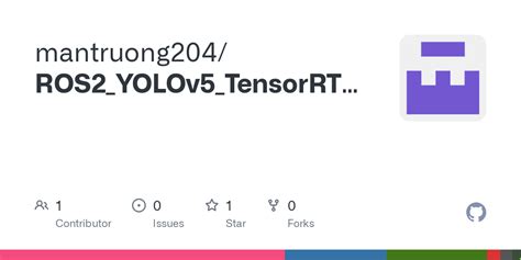 github mantruong204 ros2 yolov5 tensorrt jetsonnano