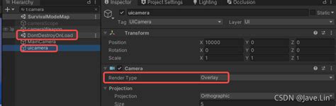 Unity Urp 搬砖日志 Base Camera 的 Stack 不显示 Overlay Camerastack Can