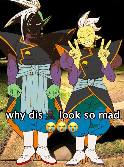 Why This F0 9f A5 B7 Look So Mad Why Dis 🥷 Look So Mad Dbz Memes