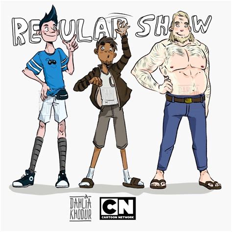 Regular Show Characters As Humans