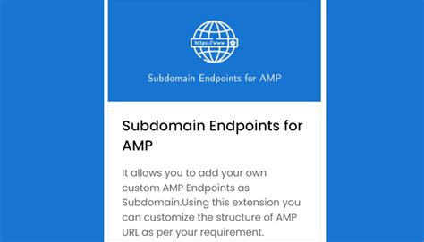 Ampforwp Subdomain Endpoints For Amp Gplplace