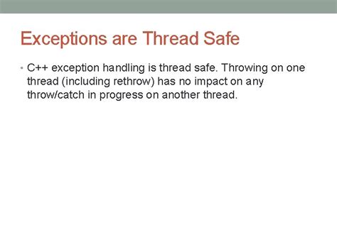 Exceptions In C Exceptions Handling Try Catch Blocks
