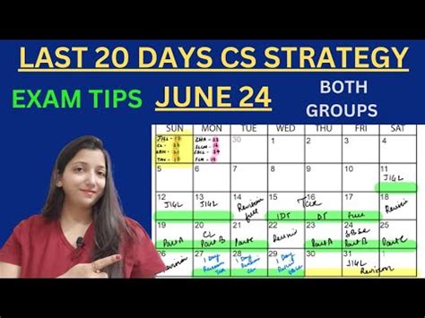 Last Days CS Exams Strategy CS Exams June Exams Tips YouTube