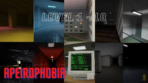 Beating All Apeirophobia Levels 1 10 Roblox Backrooms Youtube