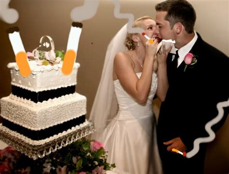 Mary Kate Olsen Featured Cigarettes In Her Wedding