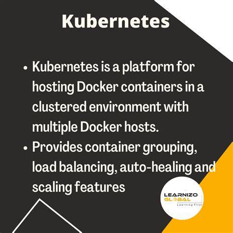 Learnizo Global Educational Series Part 3 Kubernetes Kubernetes