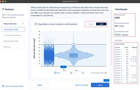 analyze public pbmc scrna seq data using loupe browser official 10x