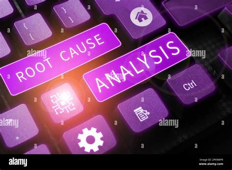 Writing Displaying Text Root Cause Analysis Word Written On Method Of
