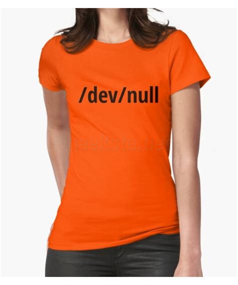 Devnull Funny Computer Geek Design Black Text Geeksta