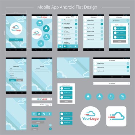 495 Android App Infographic Images Stock Photos 3D Objects Vectors
