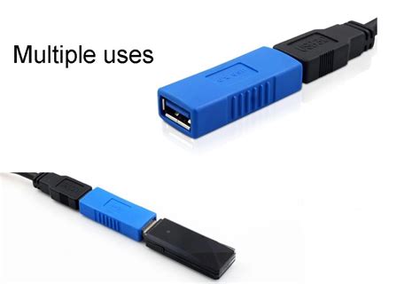 Usb 3 0 Type A Female Naar Female Adapter Coupler Vicedeal