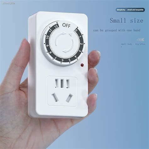 Timer Switch Socket Electric Battery Car Charging Countdown Automatic Power Off Control