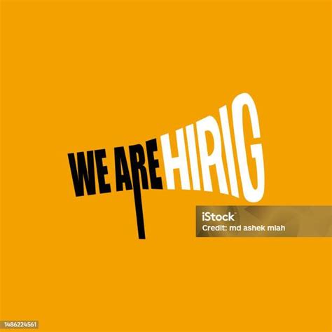 알림 고용 고용 직업 메시지 모집 팀 구함 광고 노랑 스티커 현대 타이포그래피 포스터 후보자 경력 기업 직원 찾기 고용 가입 기회 승진 검색 연설 실업 노동자 구인 중에