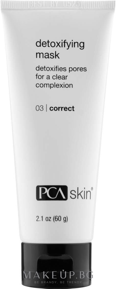 Почистваща маска за лице с бял въглен Pca Skin Detoxifying Mask Makeup Bg