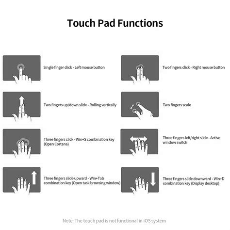 Wireless Bt Keyboard Mini Folding Keyboard Portable Ultra Slim Bt Keyboard With Touchpad For