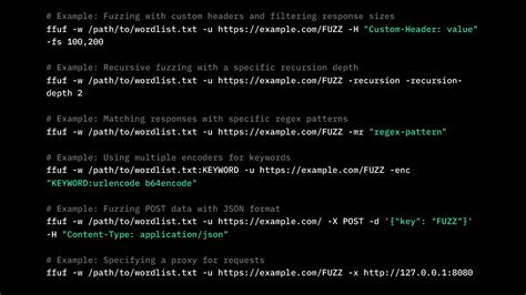 ffuf cheatsheet advanced fuzzing tactics for pro bug hunter