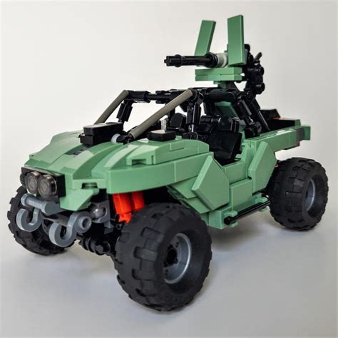 Lego Moc Halo Infinite Warthog Revised By Paulfont88 Rebrickable Build With Lego