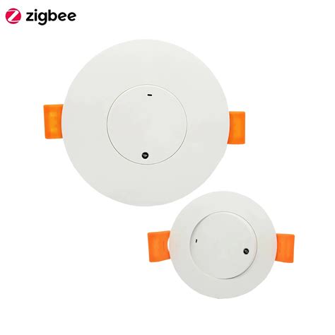 Tuya Zigbee Smart Ceiling Mount Millimeter Wave Radar Human Presence Motion Sensor With