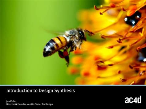 Intro To Design Synthesis Pdf