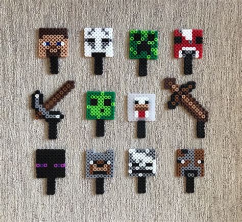 Minecraft Perler Beads Axe Netherite Blocks Sorting 54 Off