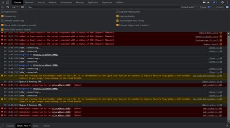 Quasar CLI Vite Multiple Page Reloads On Cold Start No Q Cache Issue