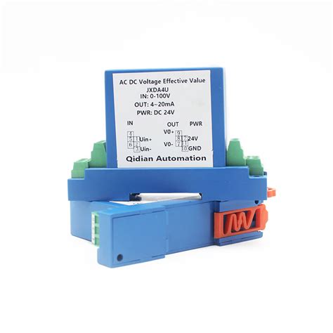 Jxda4u Hall Effect Ac Dc Voltage Sensor 0 1500v Input Analog Output Ac Current Transmitter And