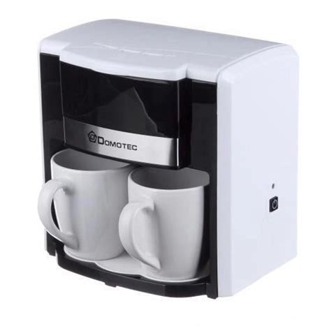 ᐉ Кофеварка капельная Domotec Ms 0706 на 2 чашки White • Купить в Киеве Украине • Лучшая цена в