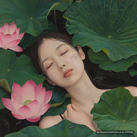 Ai创作图手绘荷花美女 夏荷年轻姑娘 仲夏风荷塘侍女 采莲的姑娘 荷花美人图 莲藕美女插画 荷花美女画 手绘荷花女孩 荷花女 荷花姑娘 荷花上的女人 荷叶上的女孩 荷花女孩 采莲女孩 采莲插画