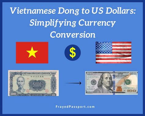 Vietnamese Dong To Us Dollars Simplifying Currency Conversion Dollar