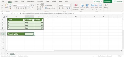 How To Use SUBTOTAL With COUNTIF In Excel Sheetaki