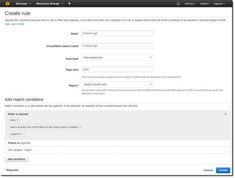 Protect Web Sites And Services Using Rate Based Rules For Aws Waf Aws News Blog