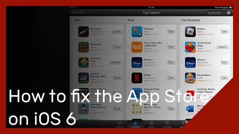 Better Method In The Description How To Fix The App Store On Ios 6 And Potentially Older