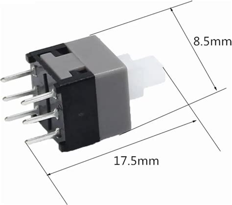 a88 mini push button switch 6pin push tactile power micro switch self