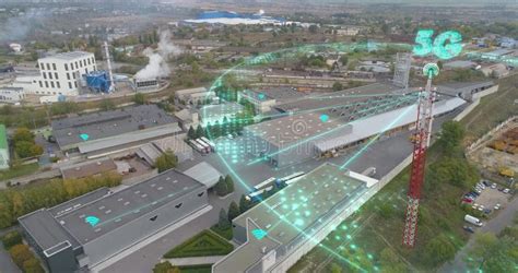 Visualization Of Data Transmission Through A Repeater Mobile Tower Transmits Signal A Repeater