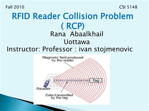 ppt rfid reader collision problem rcp powerpoint presentation