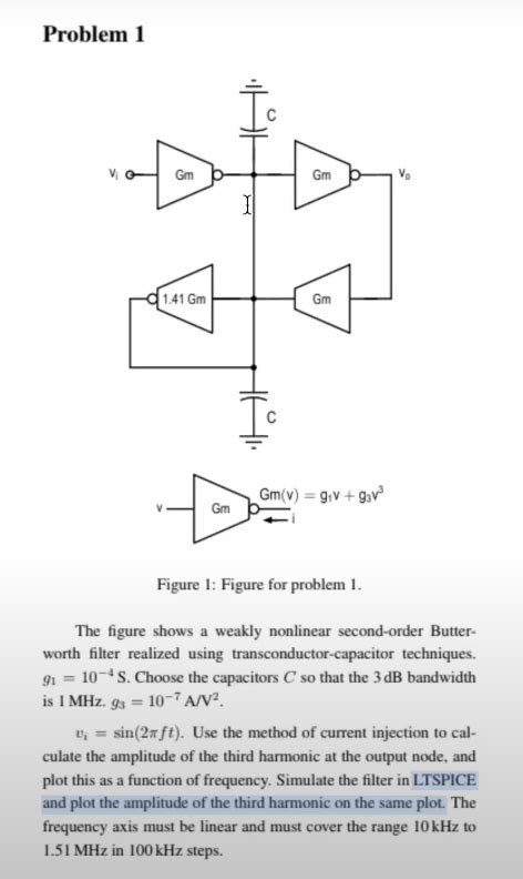 Get Answer Problem 1 Figure 1 Figure For Problem 1 The Figure