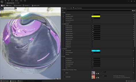 Unreal Master Character Material Flippednormals
