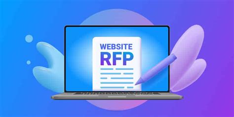 How To Write A Website RFP Free Template